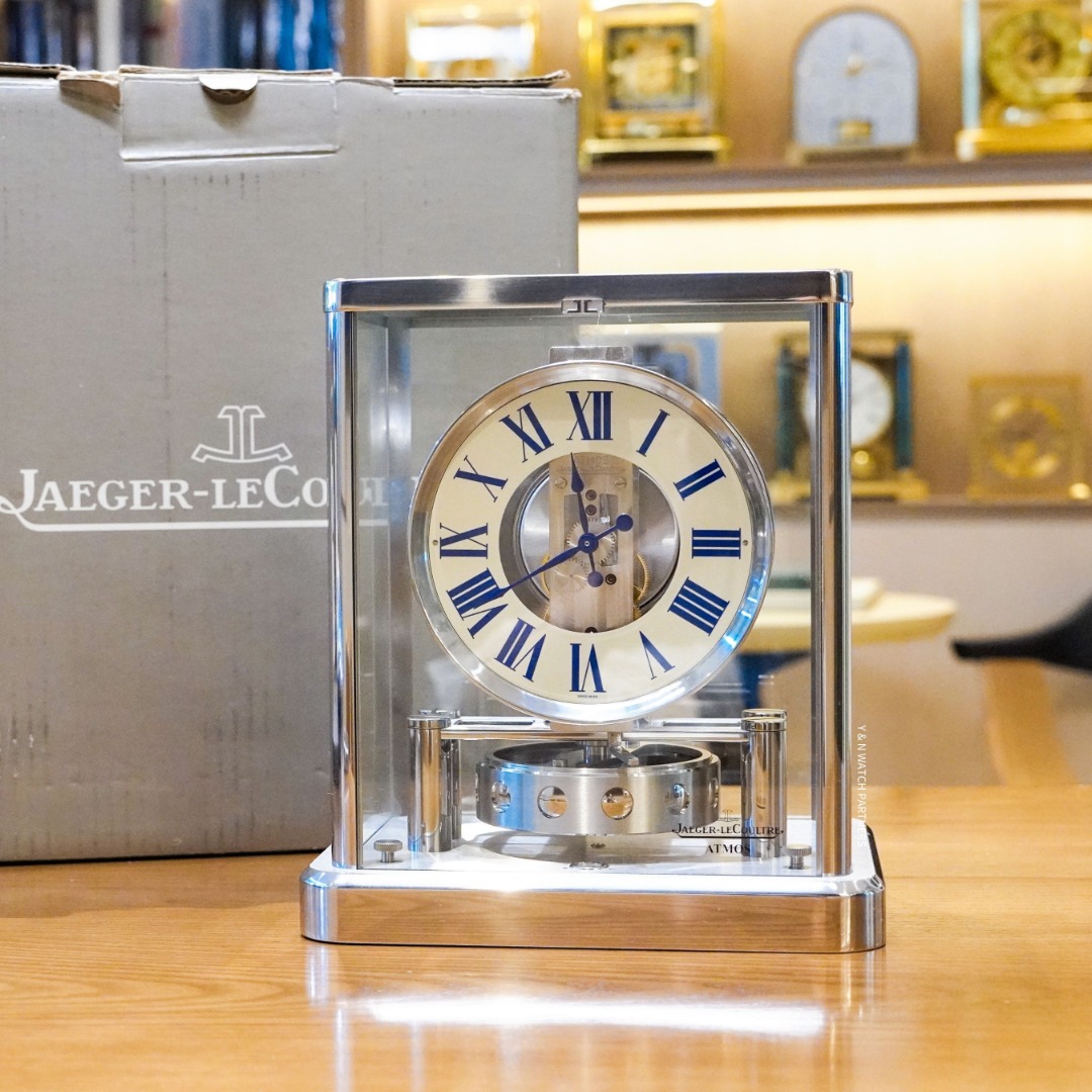 【空氣鐘甄選】新款積家Atmos Classique空氣鐘560型機芯 ｜連盒已保養, 名牌, 手錶 - Carousell