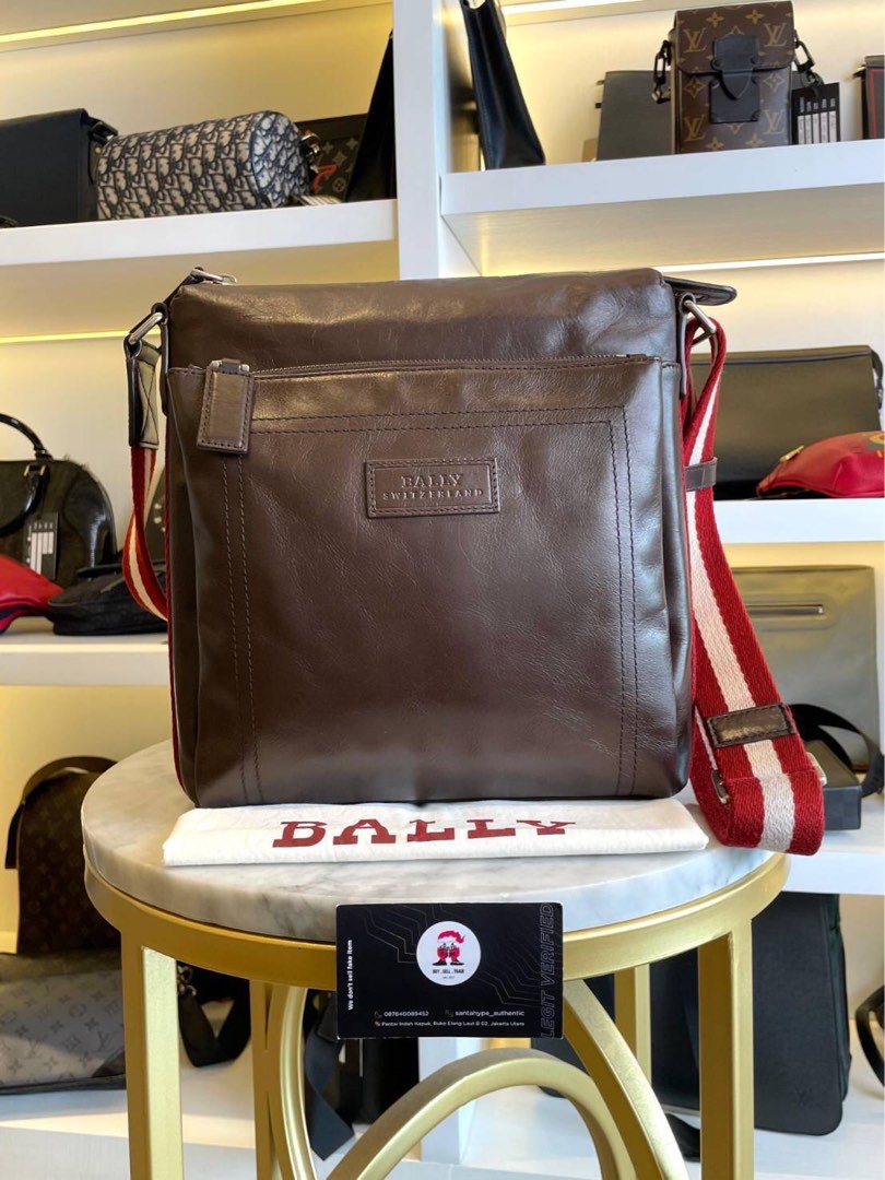 Bally Calf Tuston Sling Bag, Men's Fashion, Bags, Sling Bags on Carousell