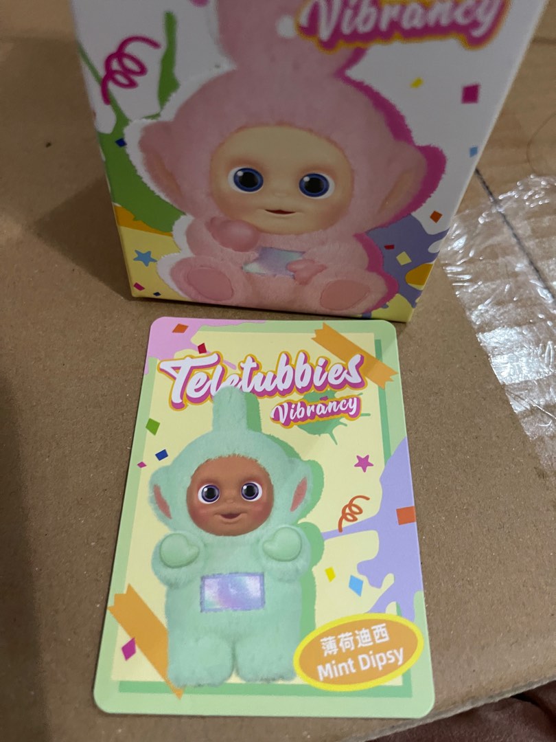 Bnisf mint dipsy teletubbies tele tubbies Popmart pop mart vibrancy wtt ...