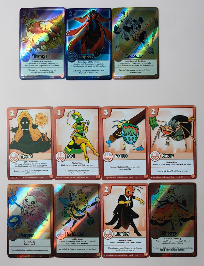 Book Bugs Cards Collection FREE for blessing, Hobbies & Toys, Toys ...