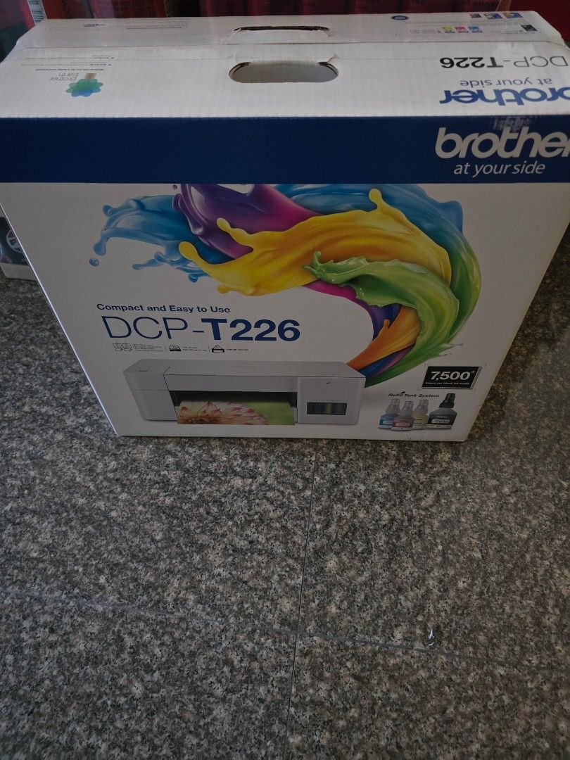 Brother DCP-T226 - A4 All-in-One Color Refillable Ink Tank Printer ...