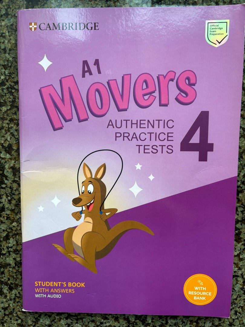 Cambridge Movers student’s book-全新, 興趣及遊戲, 書本 & 文具, 兒童書籍 - Carousell