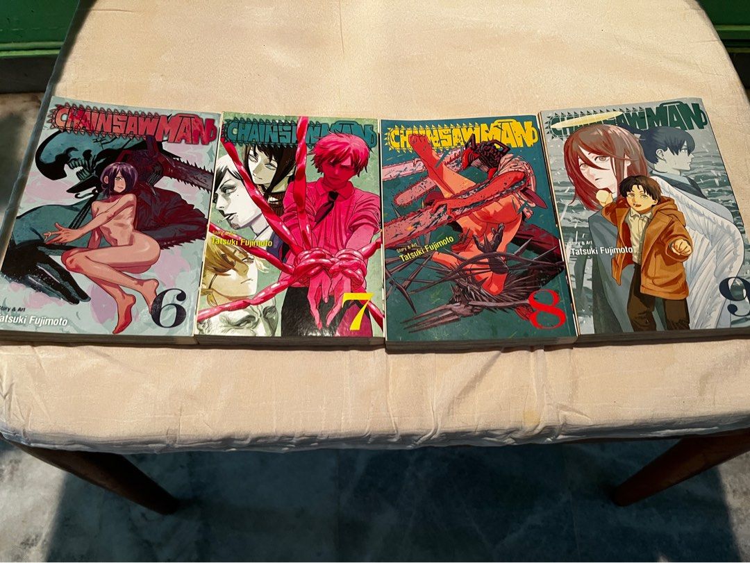 Chainsaw Man Volume 6 7 8 9, Hobbies & Toys, Books & Magazines, Comics ...