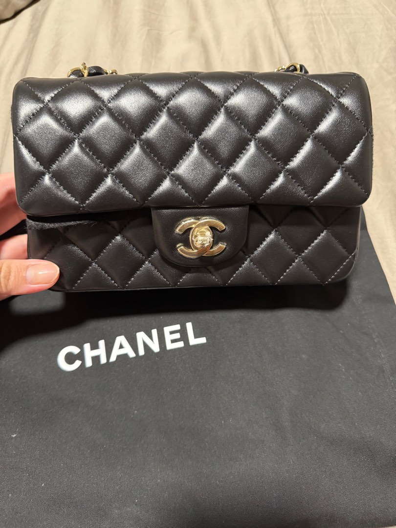 Chanel Mini Rectangle Flap, Luxury, Bags & Wallets on Carousell