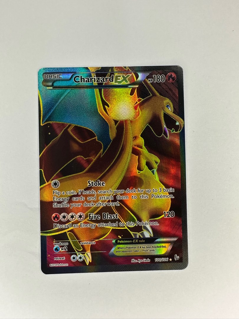 CHARIZARD EX FULL ART FLASHFIRE XY, Hobbies & Toys, Toys & Games on ...