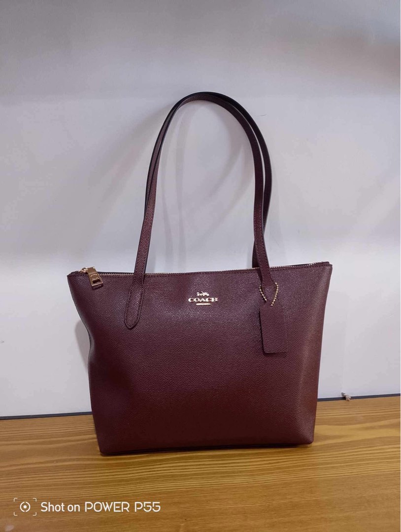 Coach MERLOT FIONA, Luxury, Bags & Wallets on Carousell