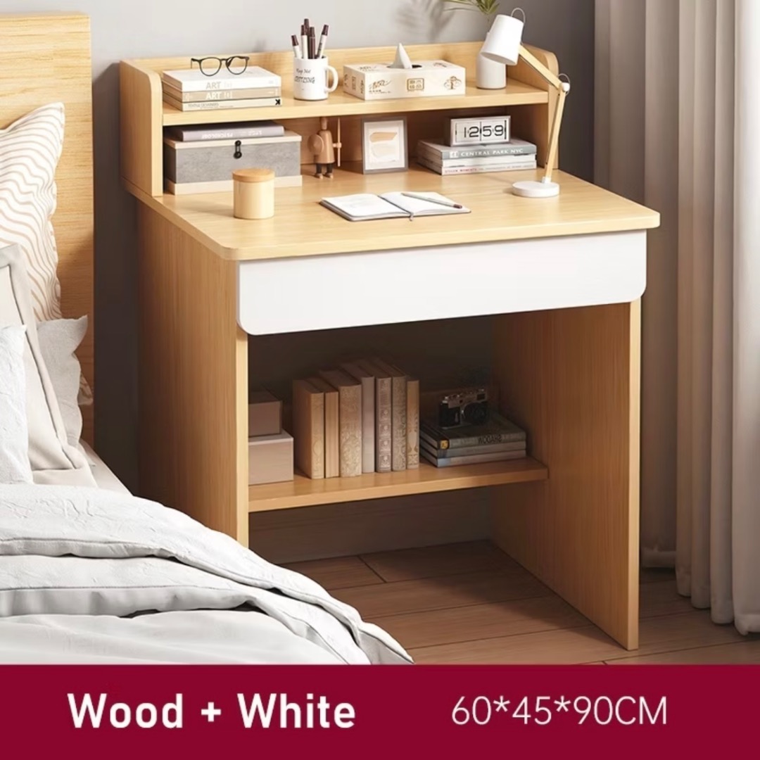 Compact Writing Desk | Small Study Desk | Bedroom Workstation Desk ...