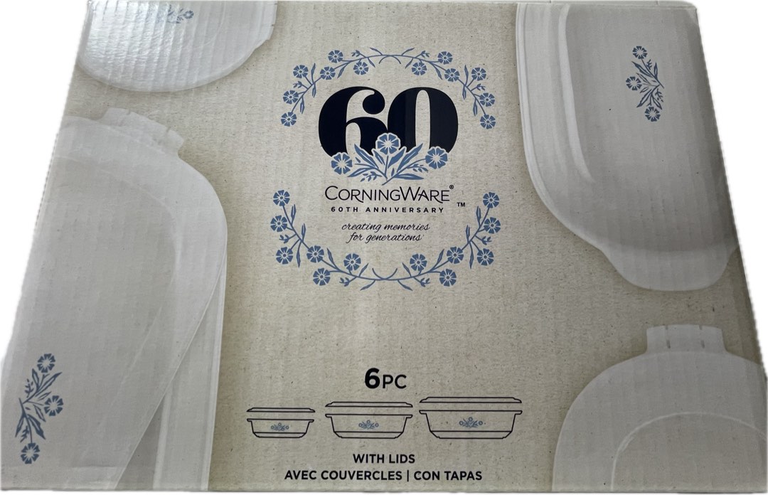 Corningware 60th anniversary, Furniture & Home Living, Kitchenware ...