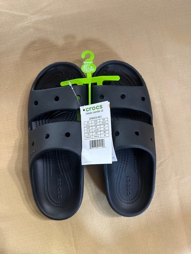 Crocs V2 Slides (OG), Men's Fashion, Footwear, Slippers & Slides on ...