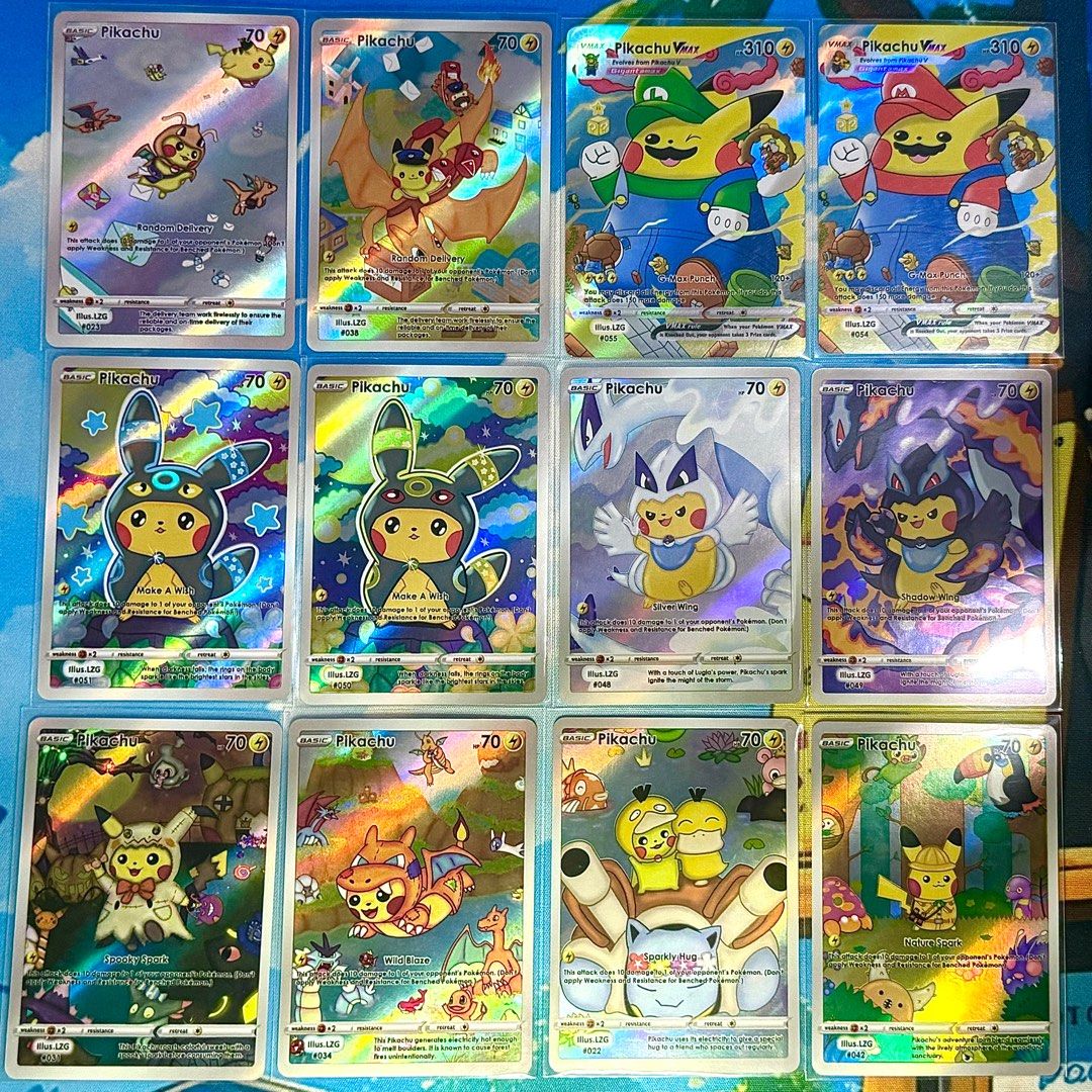 Custom Pikachu Pokemon TCG Cards Fan Art From Yellow Pluto Village ...
