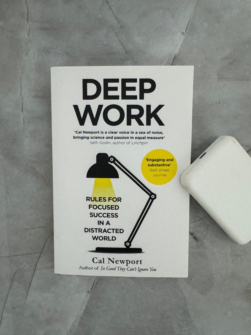 Deep Work: Rules for Focused Success in a Distracted World by Cal ...