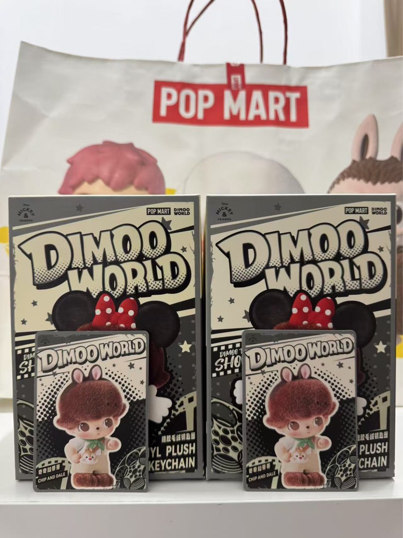 DIMOO WORLD CHIP AND DALE CHAIN, Hobbies & Toys, Toys & Games on Carousell