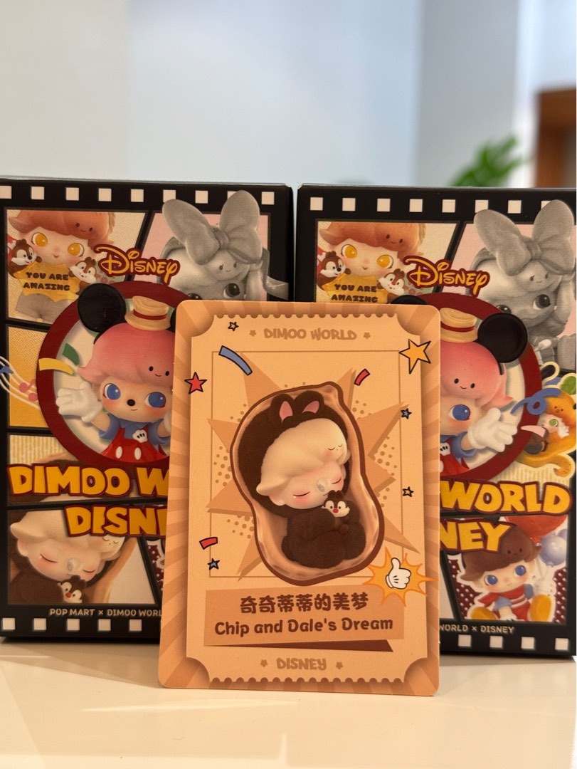 Dimoo World Disney- Chip and Dale, Hobbies & Toys, Toys & Games on ...