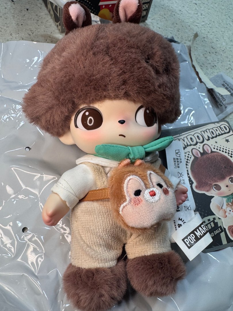 Dimoo world Disney chip and dale vinyl plush keychain, Hobbies & Toys ...