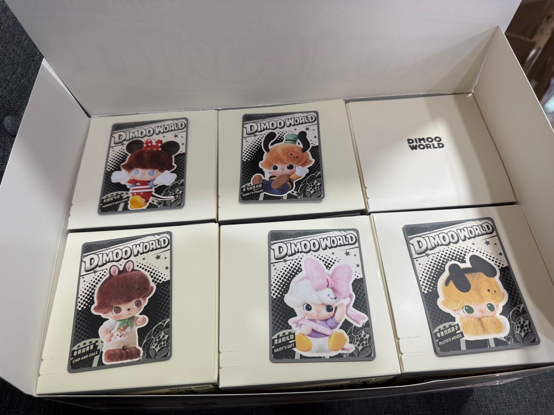 Dimoo x disney plush Donald chip minnie, Hobbies & Toys, Toys & Games ...