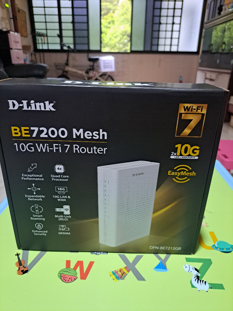 D-Link BE7200 Mesh 10G Wi-Fi 7 Router, Computers & Tech, Parts & Accessories, Networking on ...
