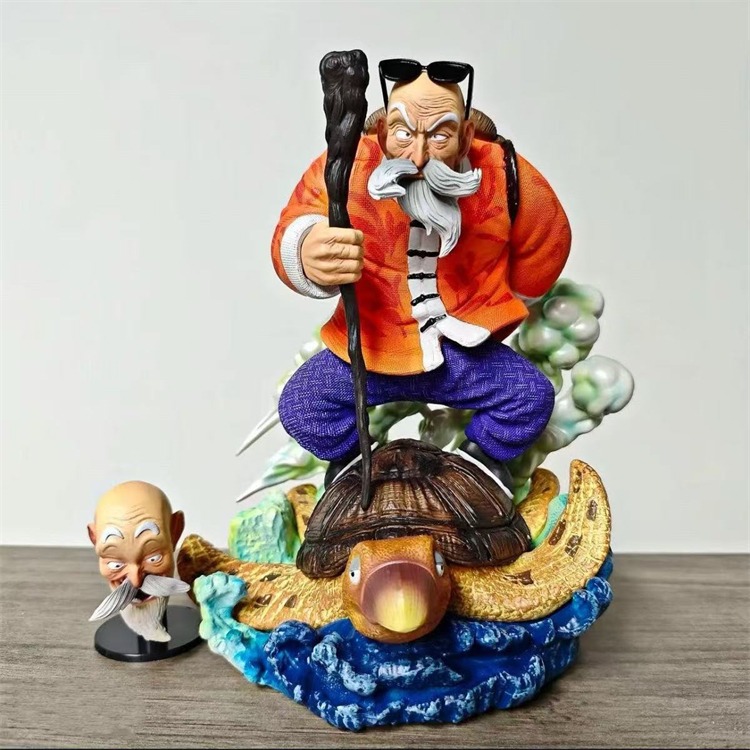 Dragon Ball Master Roshi PVC Figure Super Saiyan Goku Vegeta Gohan ...