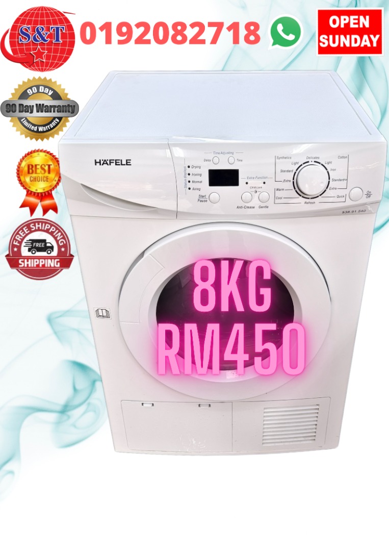 DRYER HAFELE, TV & Home Appliances, Washing Machines and Dryers on ...