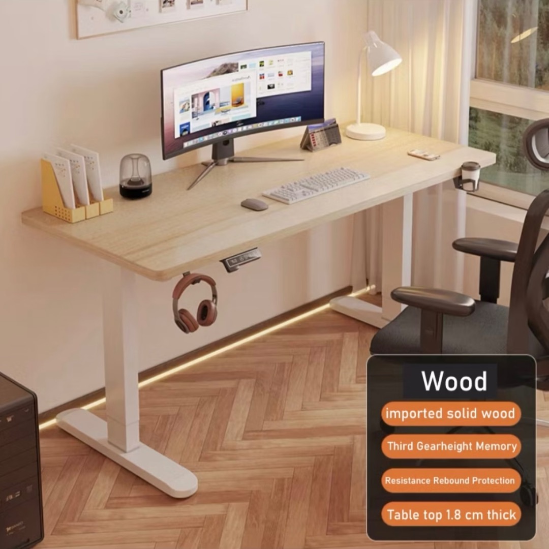 Electric Height Adjustable Desk | Automatic Adjustable Height Computer ...