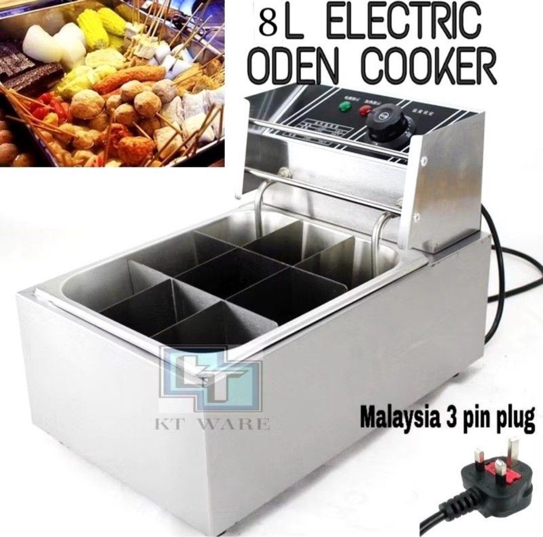 Electric Oden Cooker Stainless Steel Automatic Kanto Cooker Steamboat ...