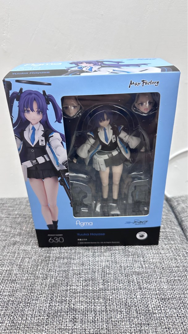 figma 630 蔚藍檔案 早瀨優香, 興趣及遊戲, 玩具 & 遊戲類 - Carousell