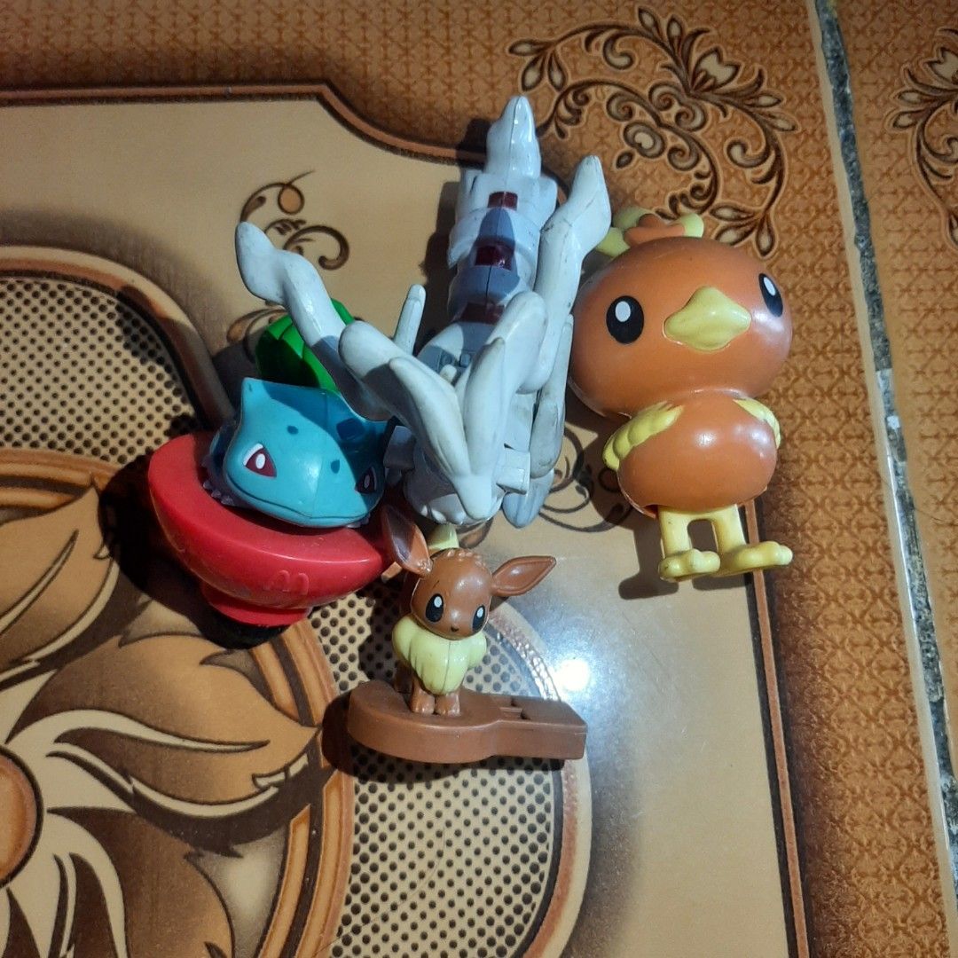 figure pokemon reshiram vintage rare mcd. pokemon bulbasaurus, pokemon ...