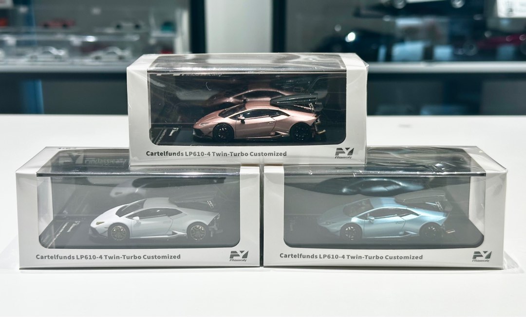 Finclassically 1/64 Lamborghini Huracan with roof luggage- Free ...