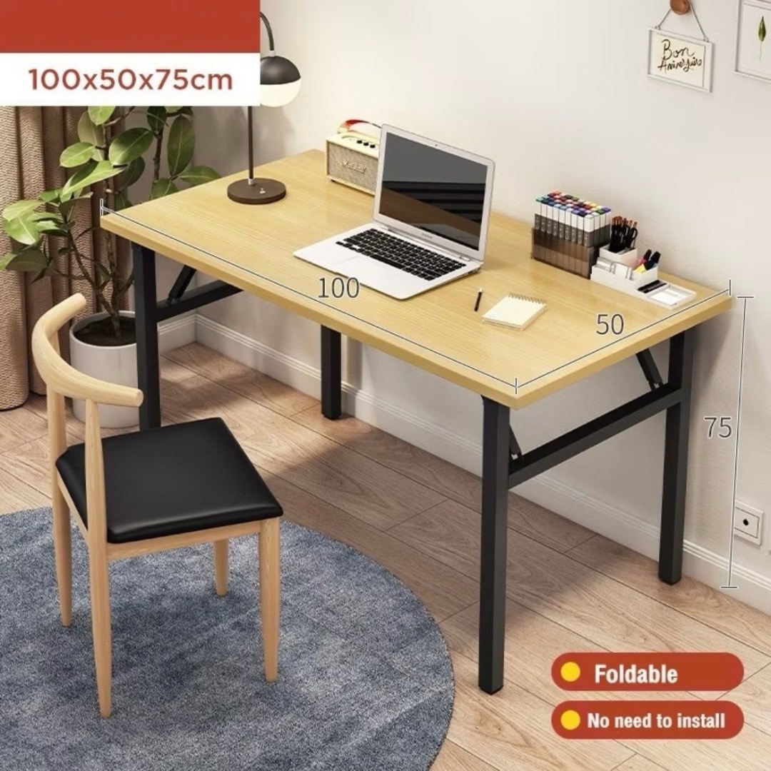 Folding Writing Desk Table | Bedroom Study Desk | Space Saving Work ...