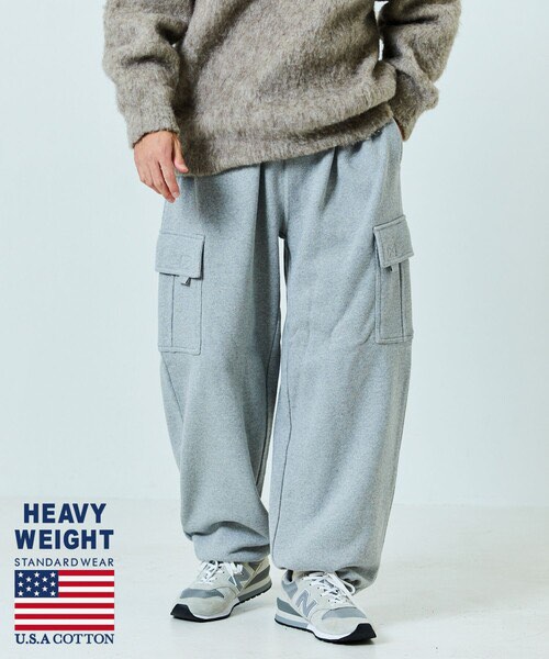 [你出啱價就賣]FREAK'S STORE 15oz HEAVY WEIGHT Sweat Cargo Pants, 男裝, 褲＆半截裙 ...
