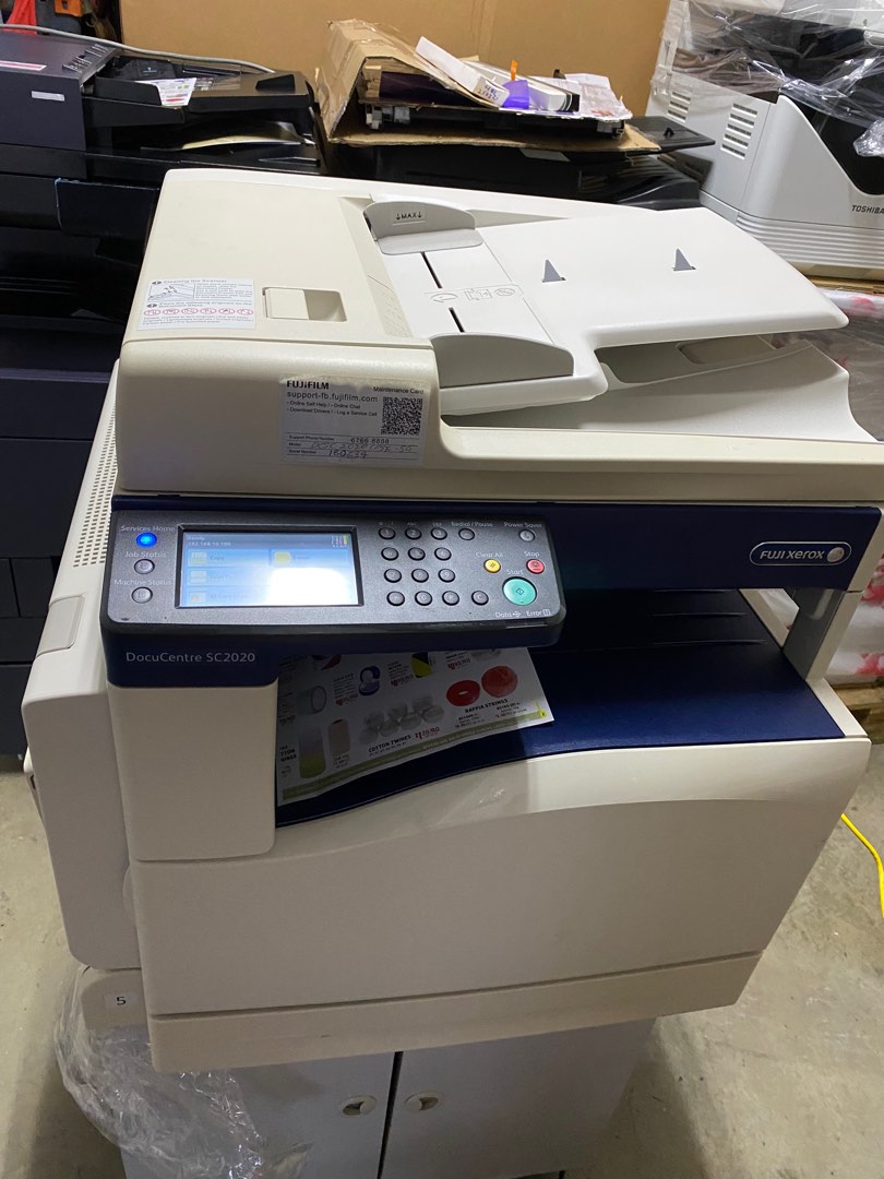 Fuji Xerox DocuCentre SC2020 table top compact A3 color copier @$550, Computers & Tech, Printers ...