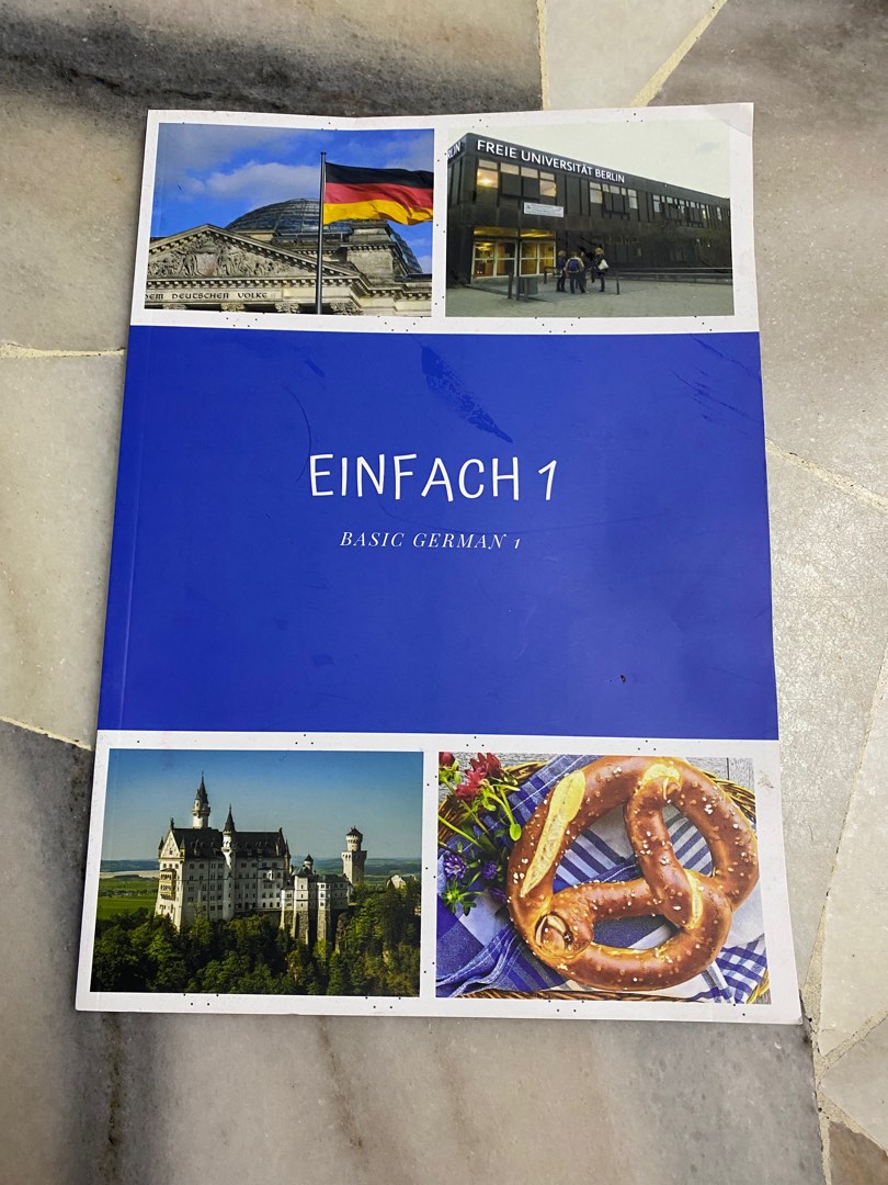 GERMAN TEXTBOOK LEVEL 1, Hobbies & Toys, Books & Magazines, Textbooks ...