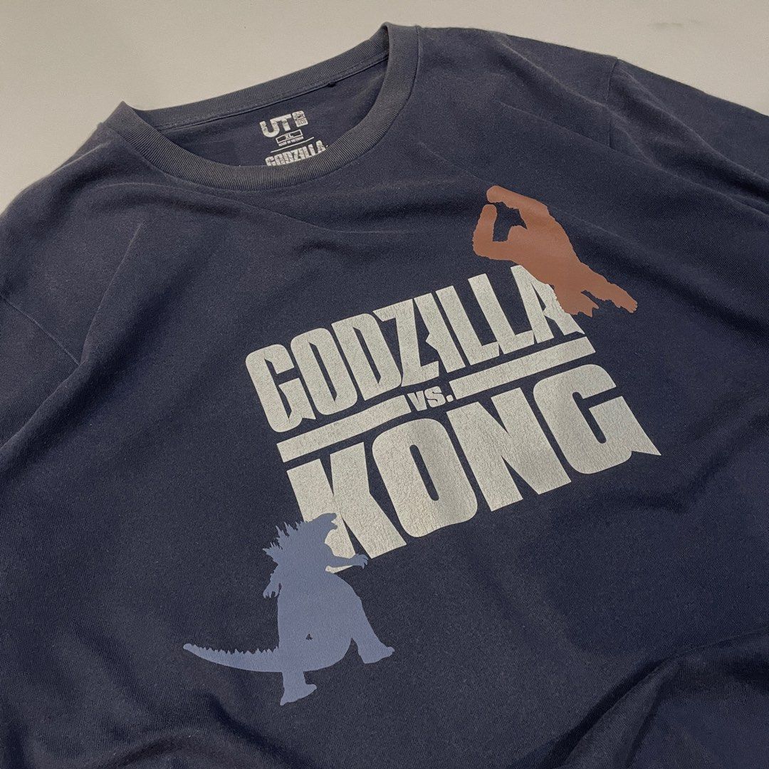 GODZILLA VS KONG UNIQLO, Men's Fashion, Tops & Sets, Tshirts & Polo ...