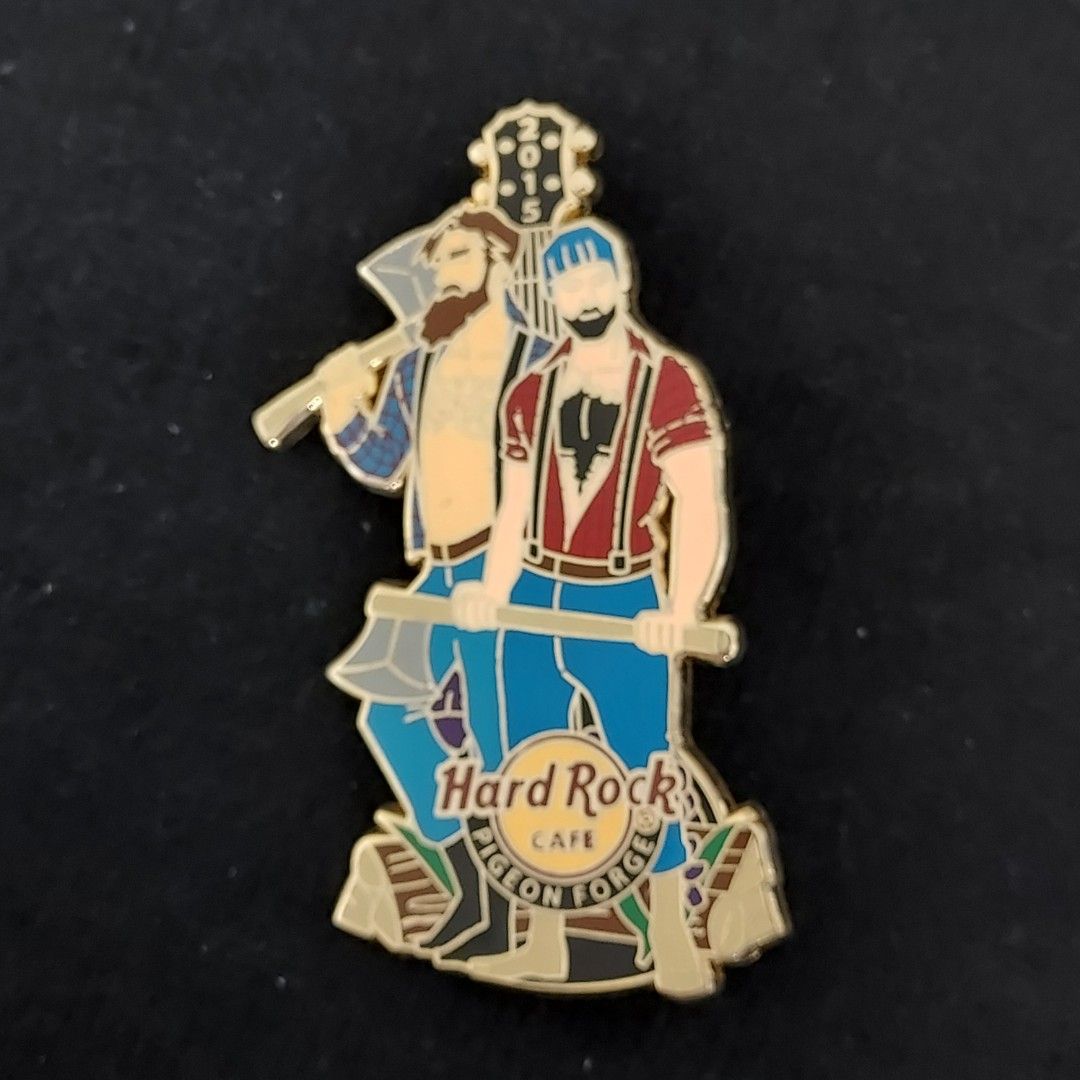 Hard Rock Cafe - HRC PIGEON FORGE HOT 2015 LUMBERJACK GUITAR PIN [PN ...
