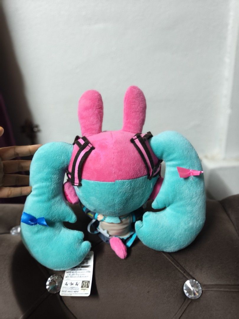 Hatsune Miku X Cute Rody Horse Plush Toy 10" tag Taito Japan Eyes Closed ver., Hobbies & Toys ...