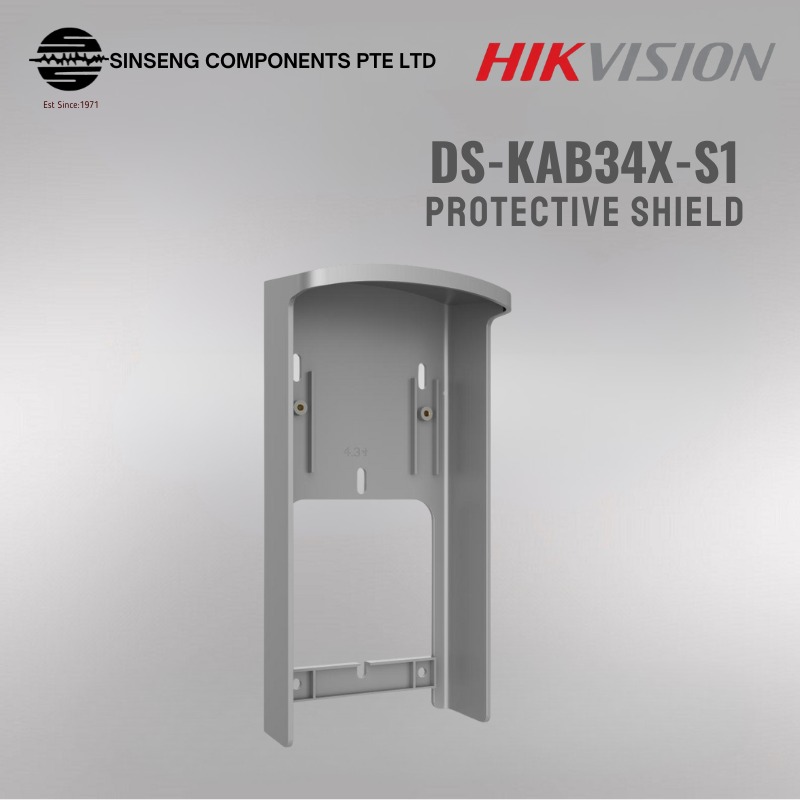 Hikvision DS-KAB34X-S1 Protective Rain Shield Cover for Door Access Reader Intercom DS-K1T341A/C ...