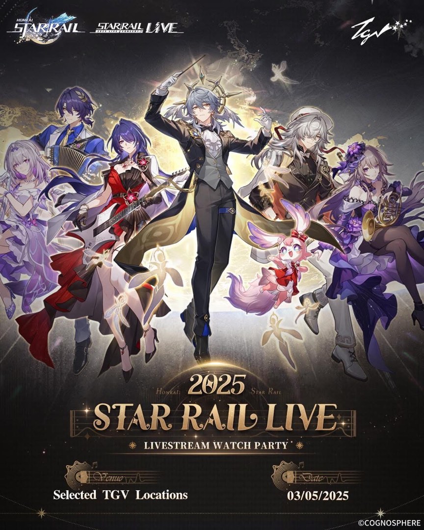 Honkai Star Rail Live 2025 Special Screening, Tickets & Vouchers, Event ...
