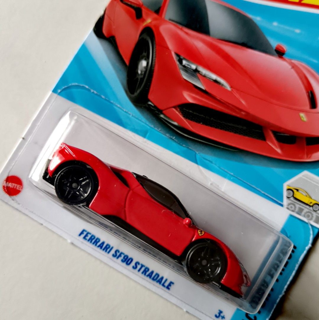HOT WHEELS CASE J 2025 Ferrari SF90 Stradale, Hobbies & Toys, Toys ...