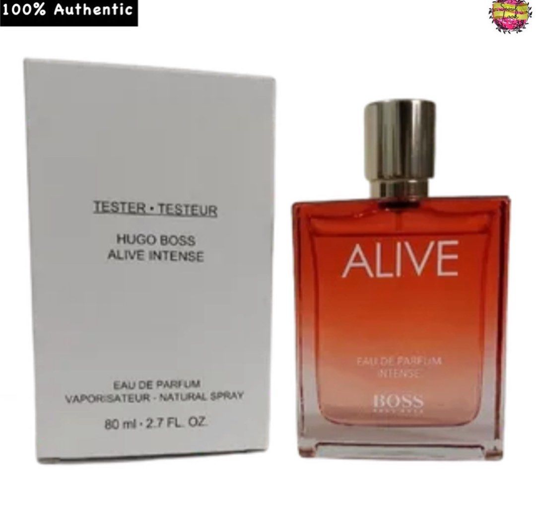 Hugo Boss Alive EDP Intense 80ml for Women (Tester with Cap), Beauty ...