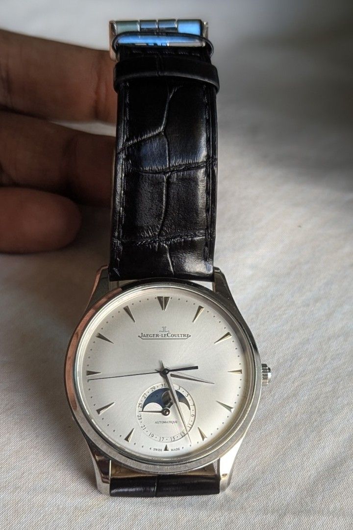 Jaeger-lecoultre JLC Master ultra thin moon watch 39mm, Luxury, Watches ...