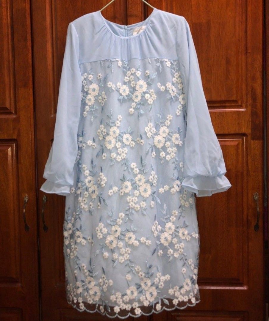 Jeero zerol kurung Saiz M, Women's Fashion, Muslimah Fashion, Baju ...