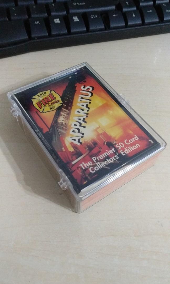 KAYO FIRE APPARATUS CARDS 1991 FULL SET OF 50 CARD COLLECTOR'S EDITION ...