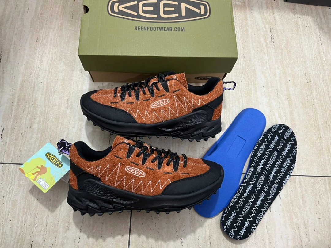 KEEN X GRAMICCI JASPER ZIONICSorrel HorseBlack, Men's Fashion, Footwear, Sneakers on Carousell