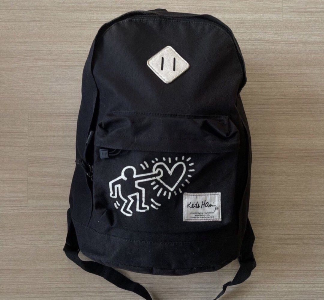Keith Haring Foundation Backpack, Men's Fashion, Bags, Backpacks on ...