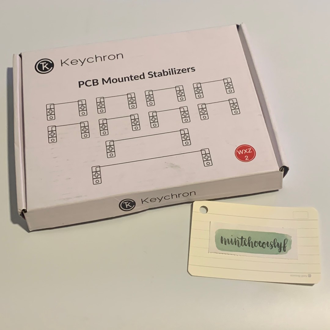 KEYCHRON GOLD PLATED PCB MOUNTED STABILIZERS, Computers & Tech, Parts ...