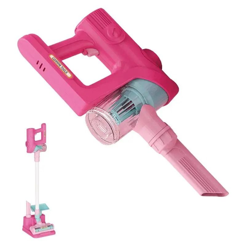 Kids Electric Vacuum Cleaner Toy Simulation Housework Dust Catcher ...