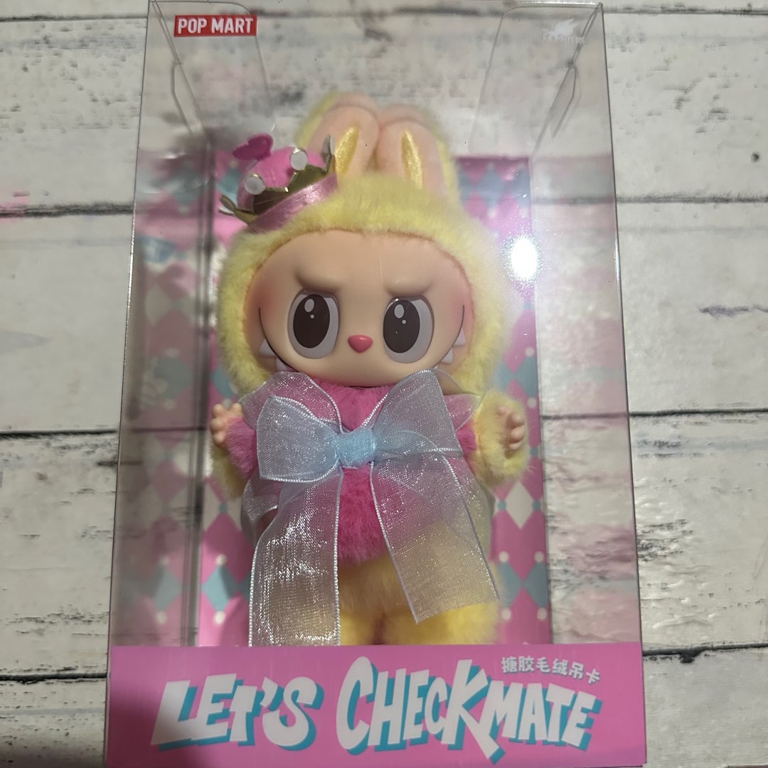 Labubu lets checkmate queen pendant, Hobbies & Toys, Toys & Games on ...