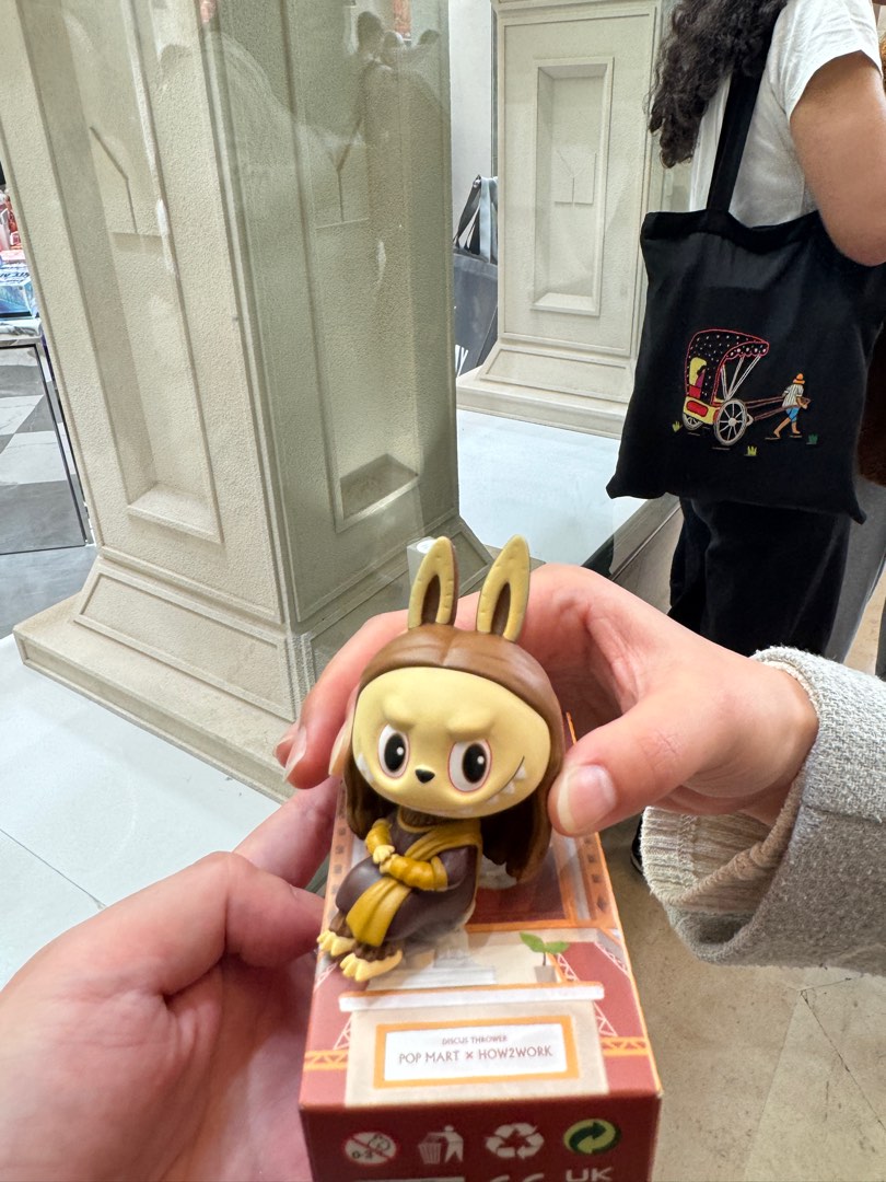 Labubu Monolisa Louvre Museum, Hobbies & Toys, Toys & Games on Carousell