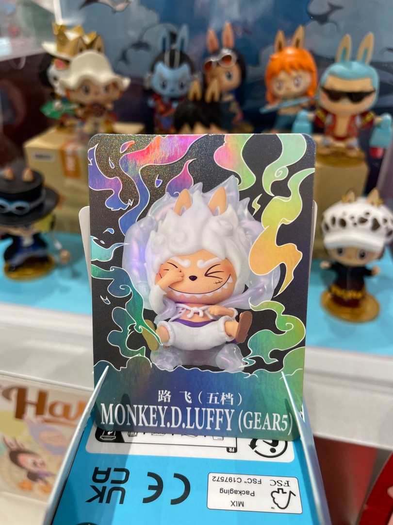 Labubu one piece secret gear5, Hobbies & Toys, Toys & Games on Carousell