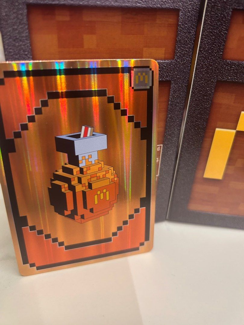 LAST 2 WTS : authentic McDonald mcd MACDONALD MINECRAFT movie : soda ...