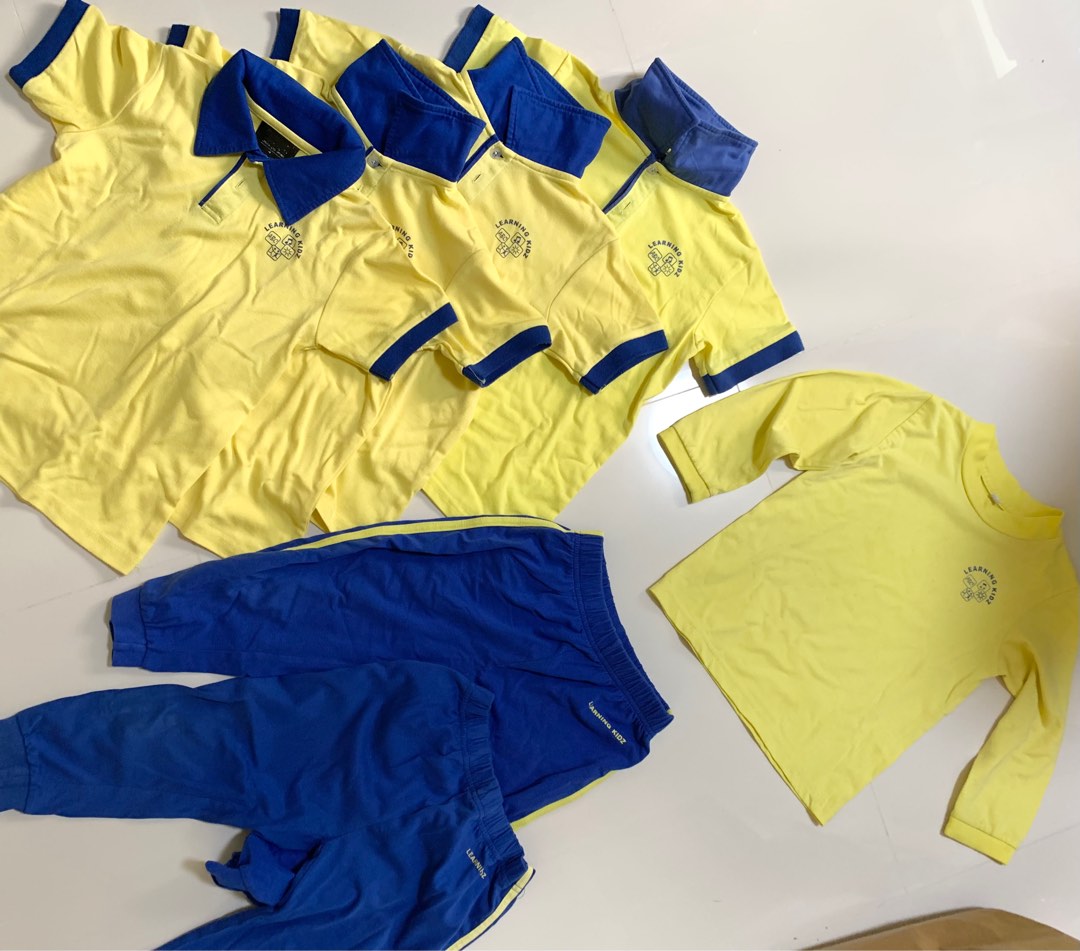 Learning Kidz Uniform Assorted, Babies & Kids, Babies & Kids Fashion on ...